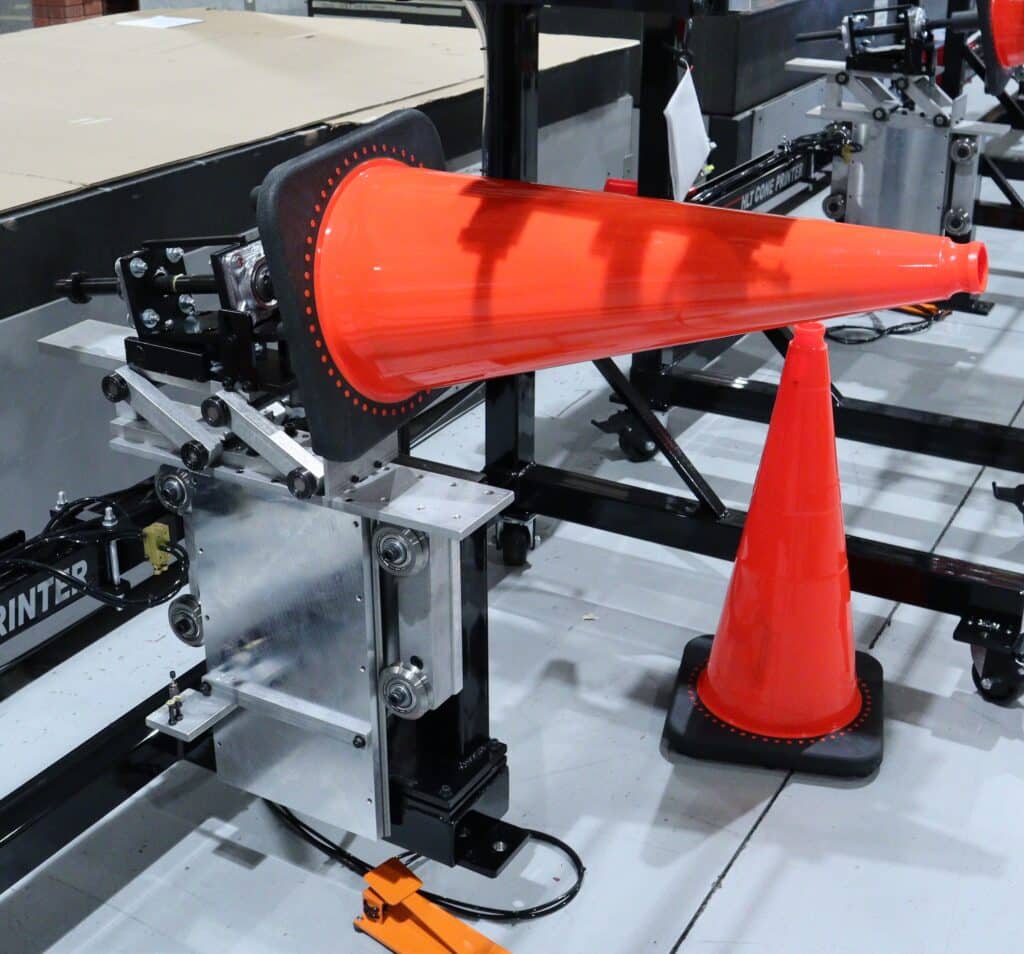 Traffic Cone Printer | Systematic Automation